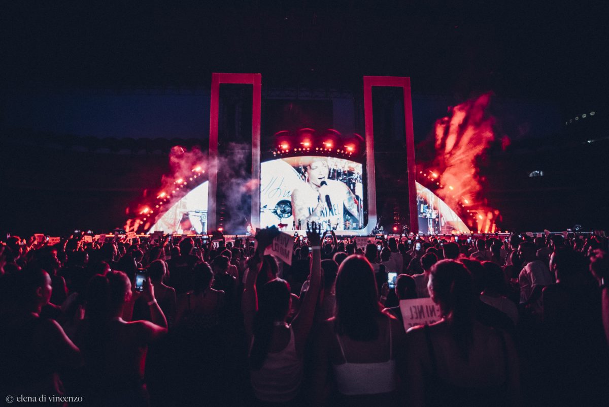 Ultimo, le immagini del concerto a San Siro