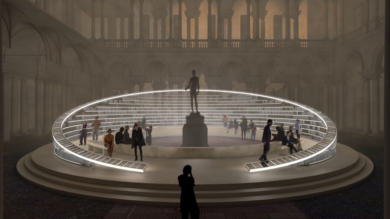 Al Fuorisalone 2025 ‘Library of Light’ di Es Devlin nel cuore di Brera